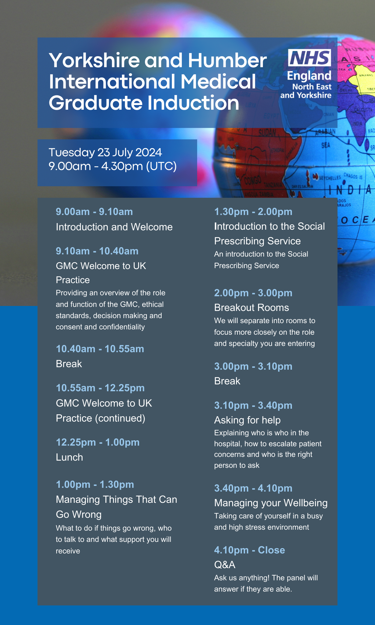 Induction Activities | Health Education Yorkshire and Humber