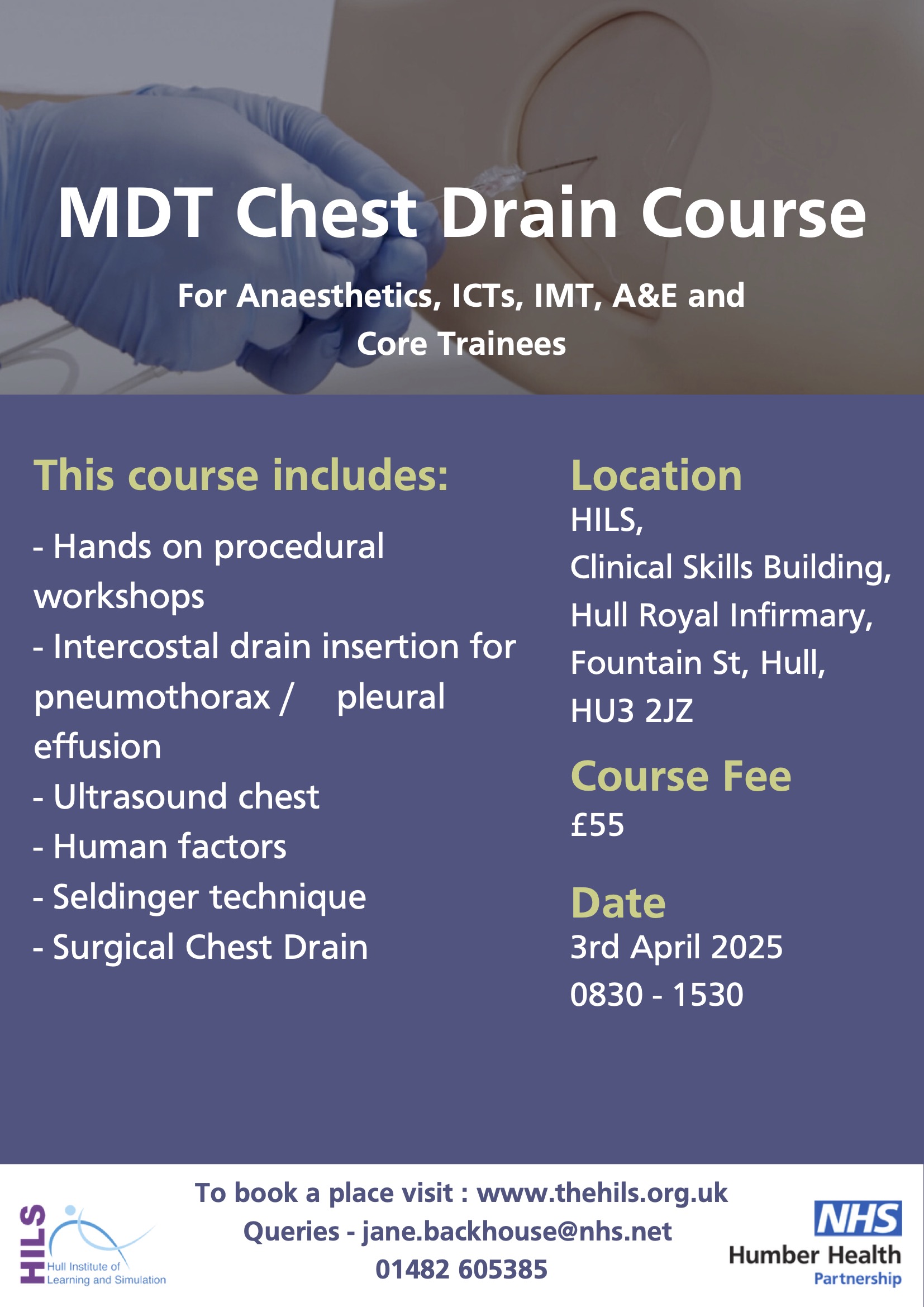 Practical Skills and Simulation Courses | Health Education Yorkshire ...